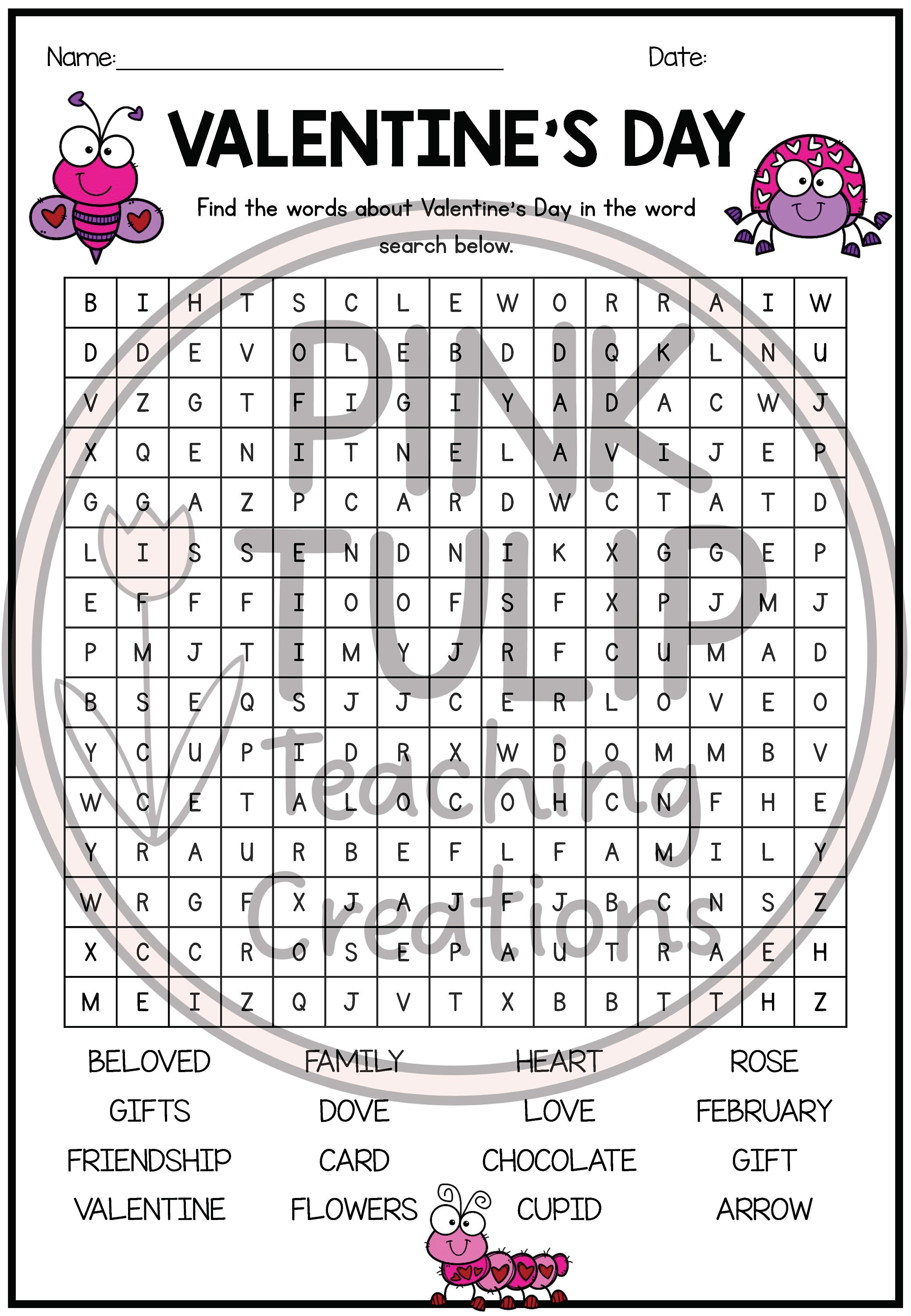 20 Themed Word Searches With Answers - Etsy