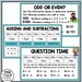 Odd and Even Numbers - Teaching Powerpoint Presentation - Etsy