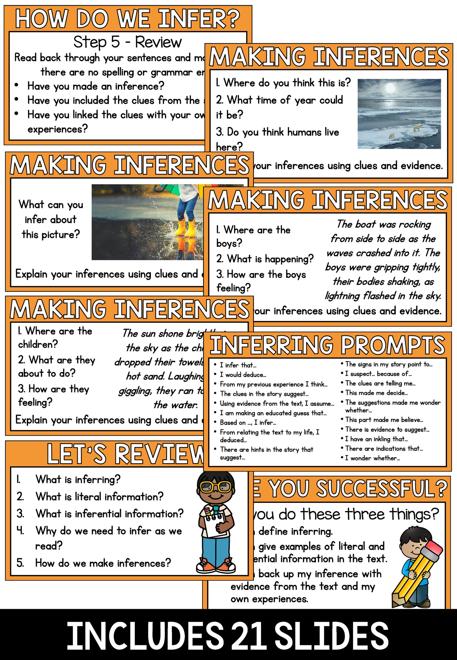Making Inferences (inferring) Reading Strategy Powerpoint - Guided ...