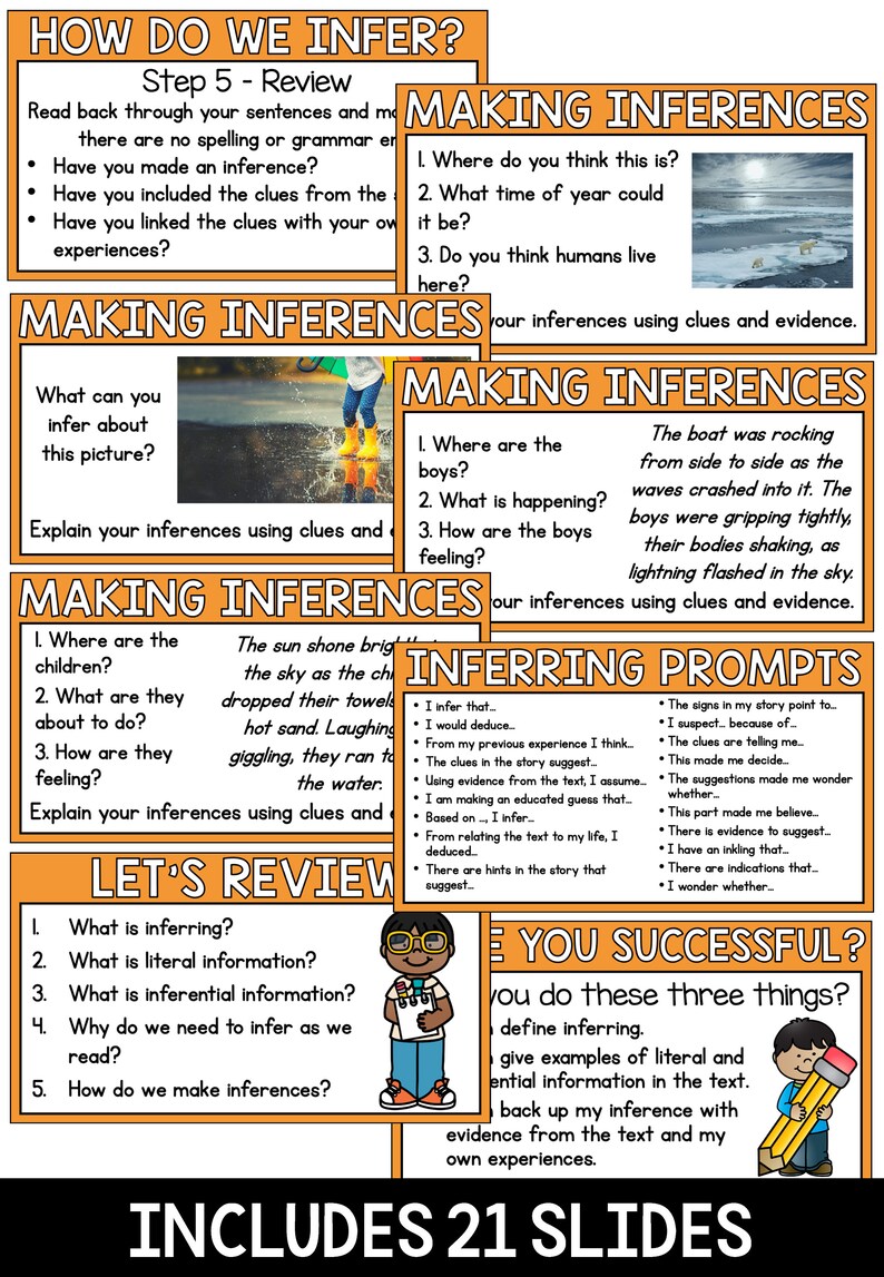 Making Inferences (inferring) Reading Strategy Powerpoint - Guided ...
