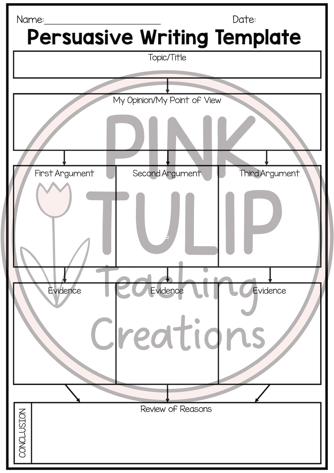 Persuasive Writing Worksheet Pack - No Prep Lesson Ideas - Etsy