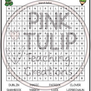 20 Themed Word Searches With Answers - Etsy