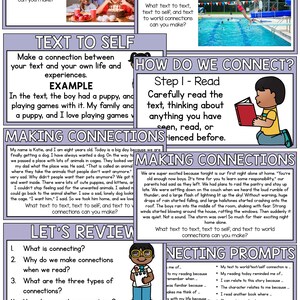 Making Connections (connecting) Reading Strategy Powerpoint - Guided ...