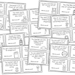 Resilience Scenarios - Task Cards for Role Play - Etsy