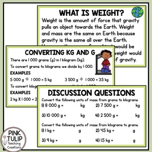 Mass, Weight, and Volume - Teaching Powerpoint Presentation - Etsy