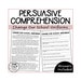 Persuasive Writing Comprehension - Change Our School Uniforms - Etsy