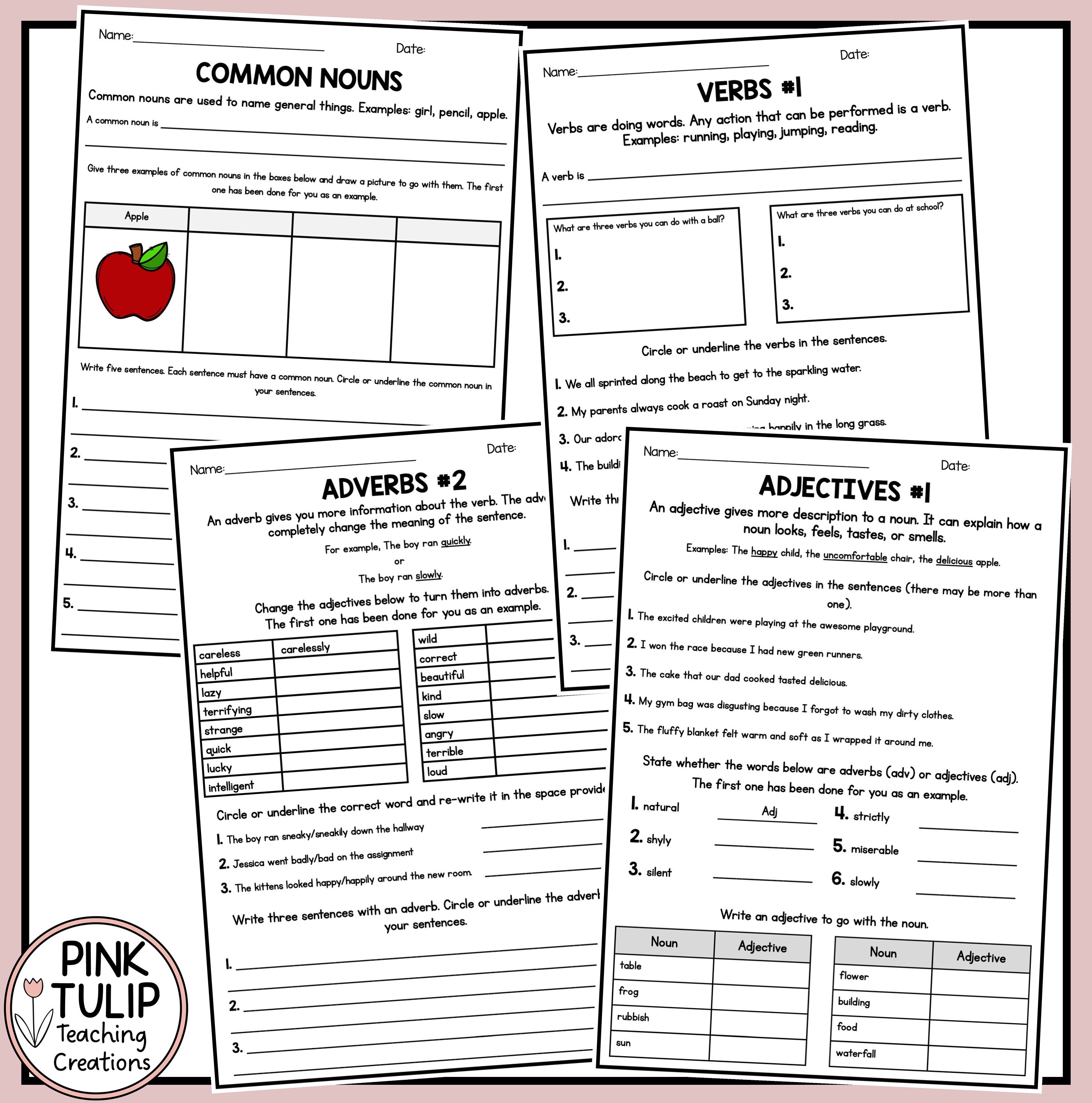 Narrative Writing Unit - Worksheet Pack - Etsy