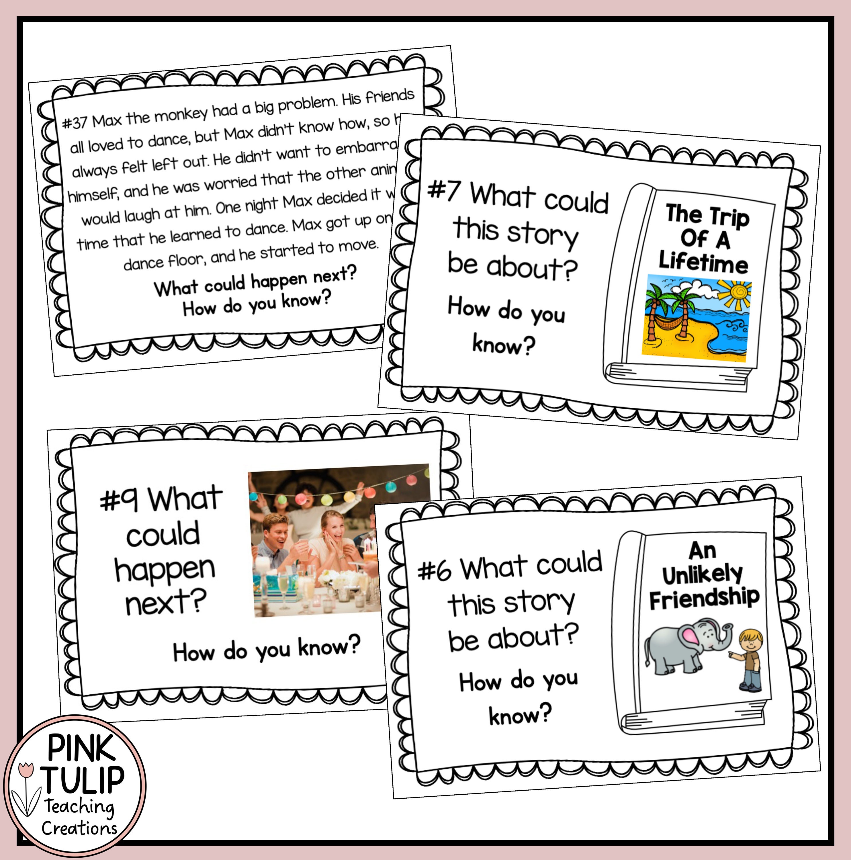 Making Predictions predicting Task Cards (Download Now) - Etsy