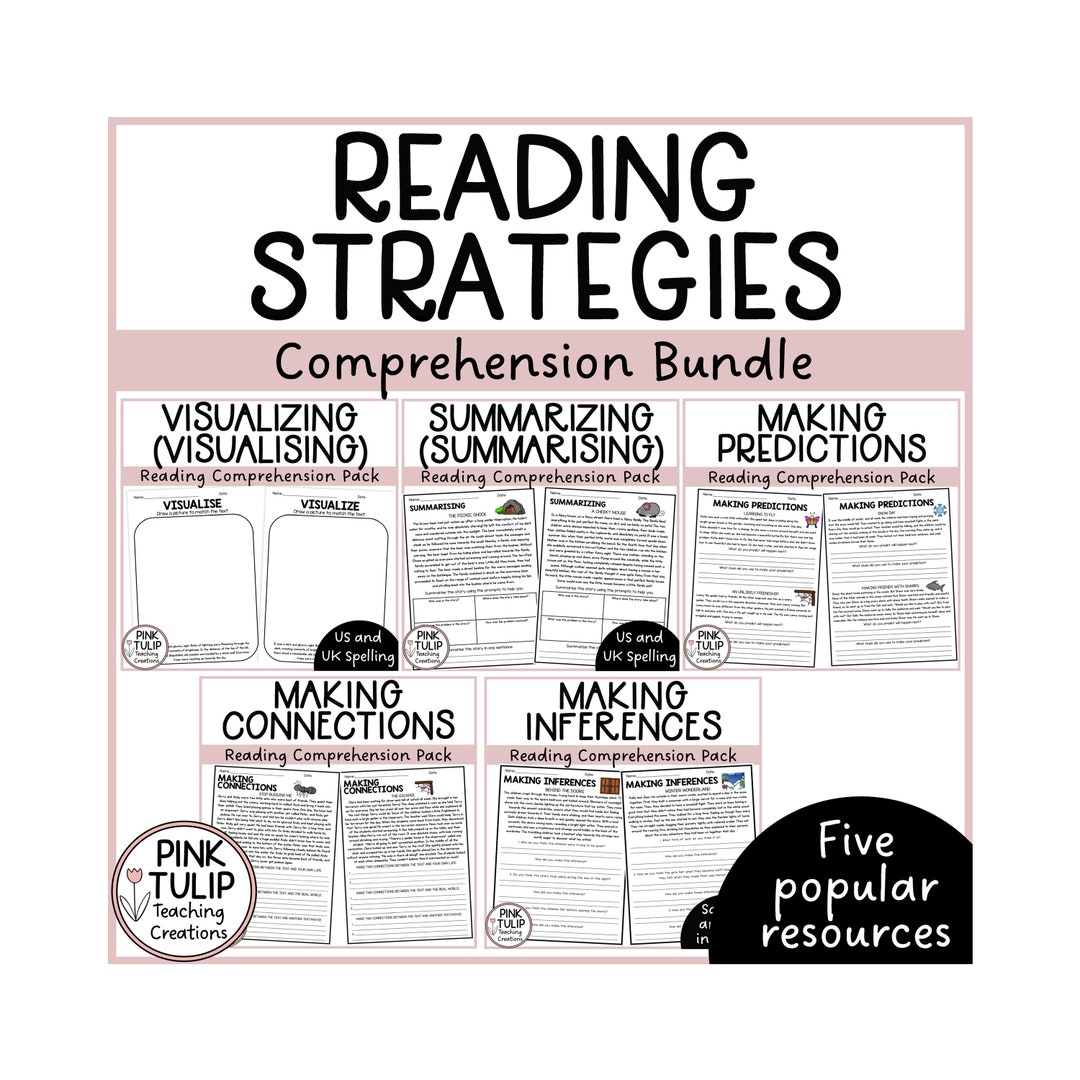 Reading Strategy Bundle - Comprehension Passages - Etsy