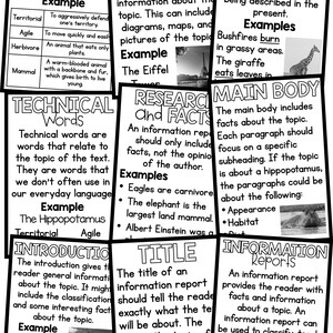 Information Text Posters Classroom Decor - Etsy