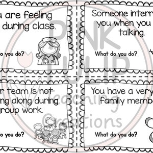 Resilience Scenarios - Task Cards for Role Play - Etsy