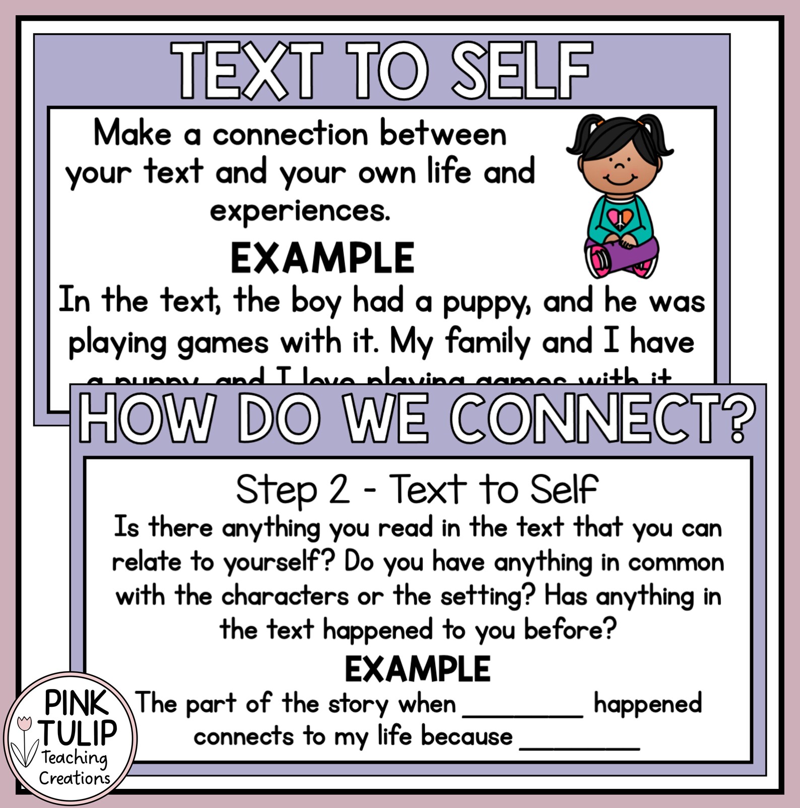 Making Connections (connecting) Reading Strategy Powerpoint - Guided ...