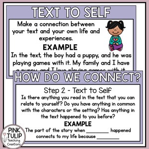 Making Connections (connecting) Reading Strategy Powerpoint - Guided ...