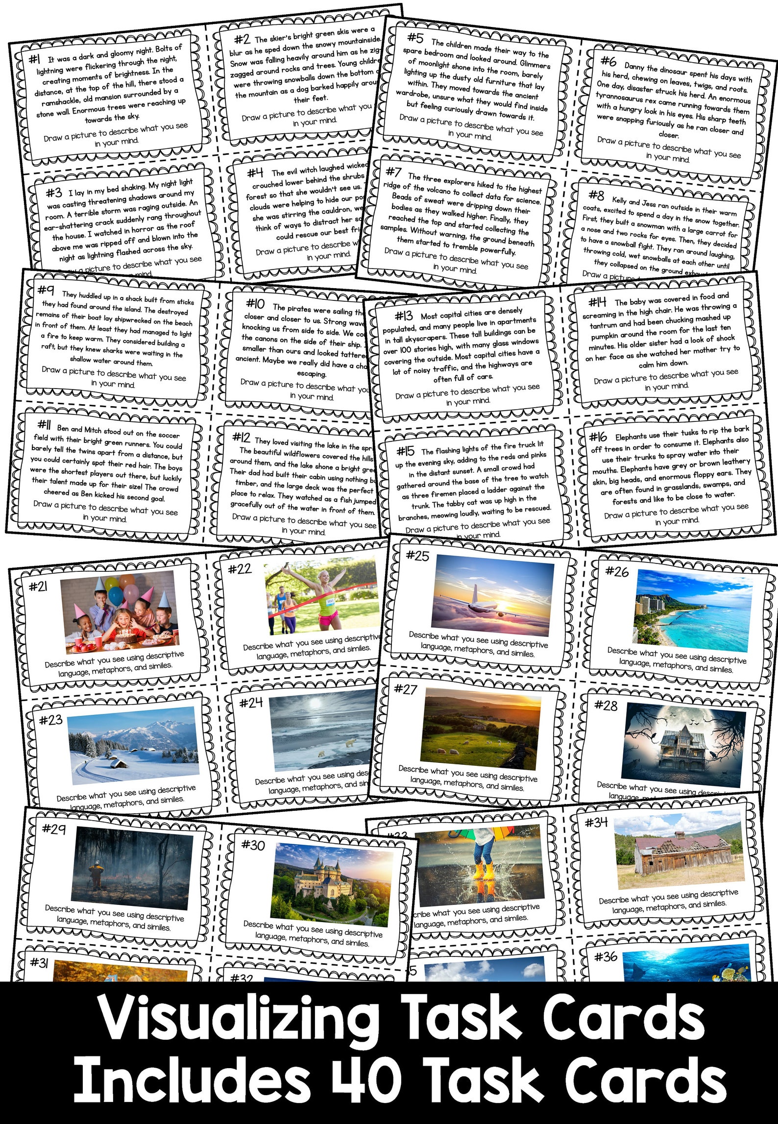 Visualizing (visualising) - Reading Comprehension Bundle - Etsy Australia