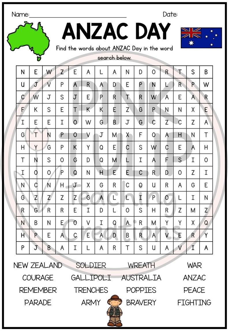 20 Themed Word Searches With Answers - Etsy