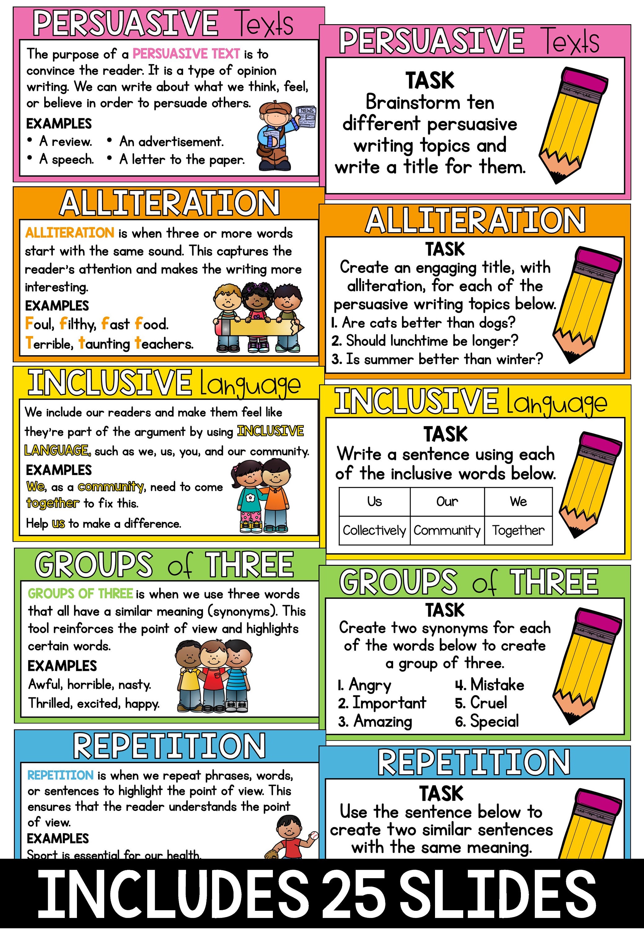 Persuasive Text Reading Writing Powerpoint Presentation - Guided ...