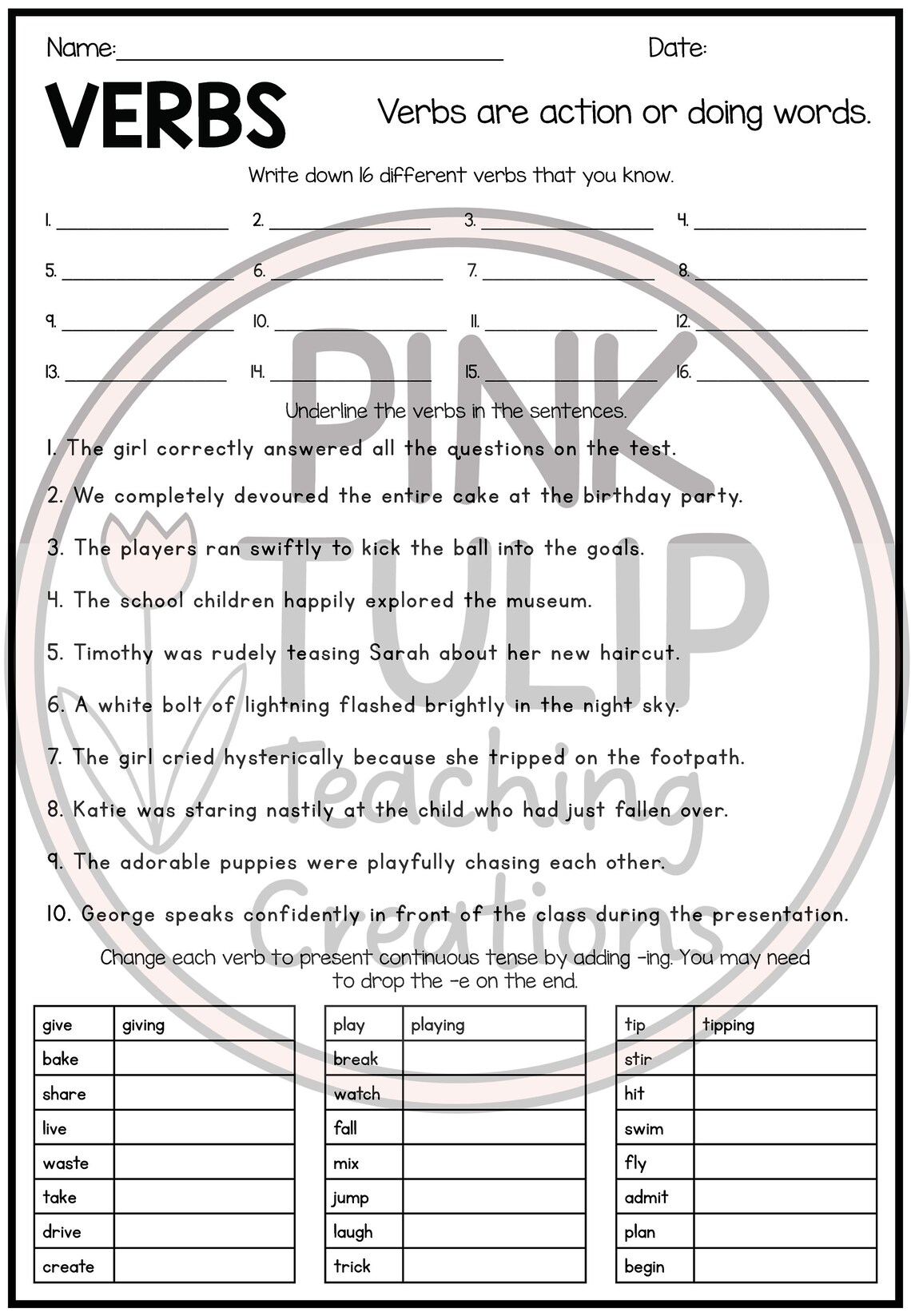 Understanding Conjunctions Worksheets - No Prep Printables - Etsy