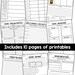 Nouns Mini Unit - Structured Worksheet Pack - Etsy