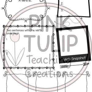 Parts of Speech Reflection Activity - Etsy