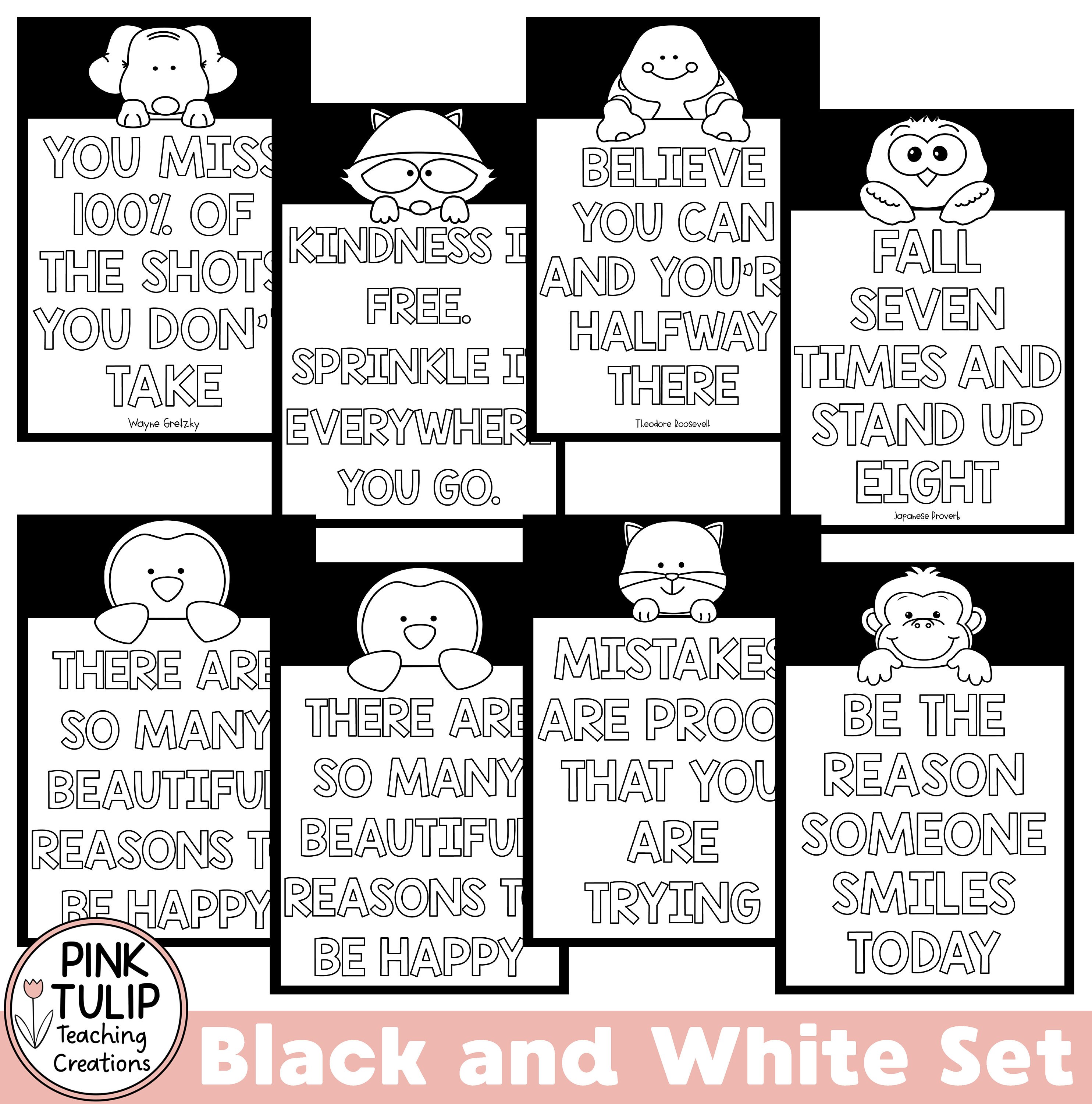 Inspirational Quotes Posters - Classroom Decor - Etsy