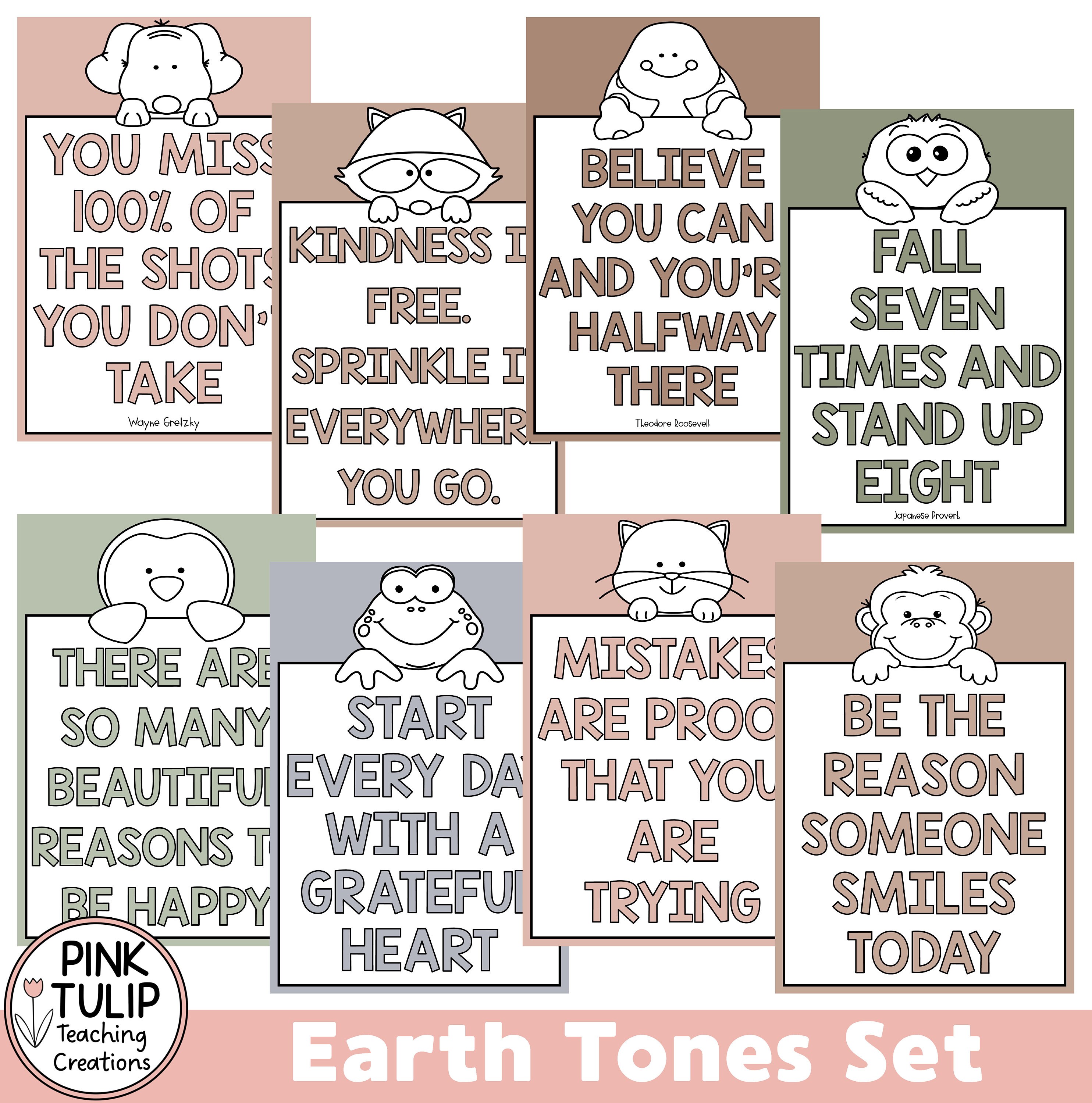 Inspirational Quotes Posters - Classroom Decor - Etsy