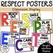 Respect Acrostic Poem Poster Set - Classroom Decor - Etsy