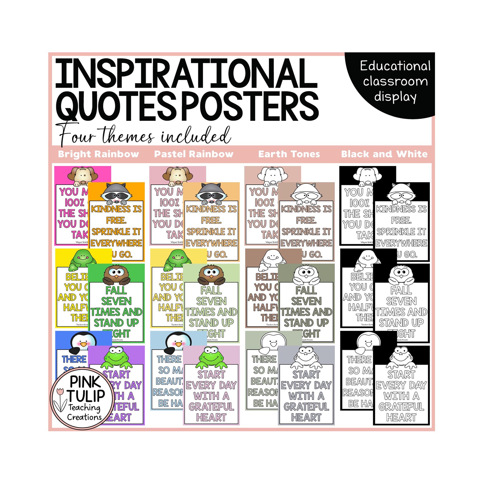 Inspirational Quotes Posters - Classroom Decor - Etsy