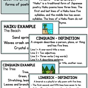 Poetry Text Reading Writing Powerpoint Presentation - Guided Teaching ...