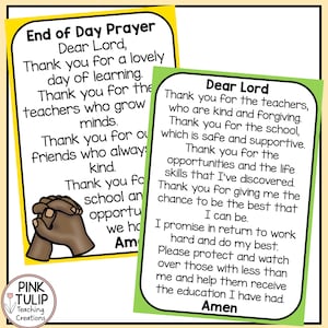 Pack of Beautiful Catholic Classroom Prayers - Etsy UK