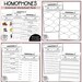 Homophones Bundle - Worksheet Pack and Guided Teaching Powerpoint - Etsy