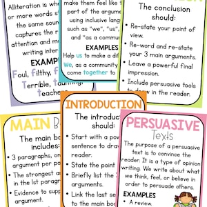 Persuasive Text - Reading and Writing Bundle - Etsy