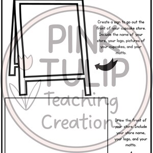 Open A Cupcake Store - Cross Curriculum Project - Etsy