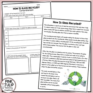 Explanation Text Examples - Ten Reading Samples With Comprehension - Etsy