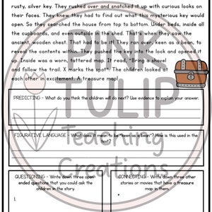 Comprehension Worksheets - Reading Strategies Set #10 - Etsy