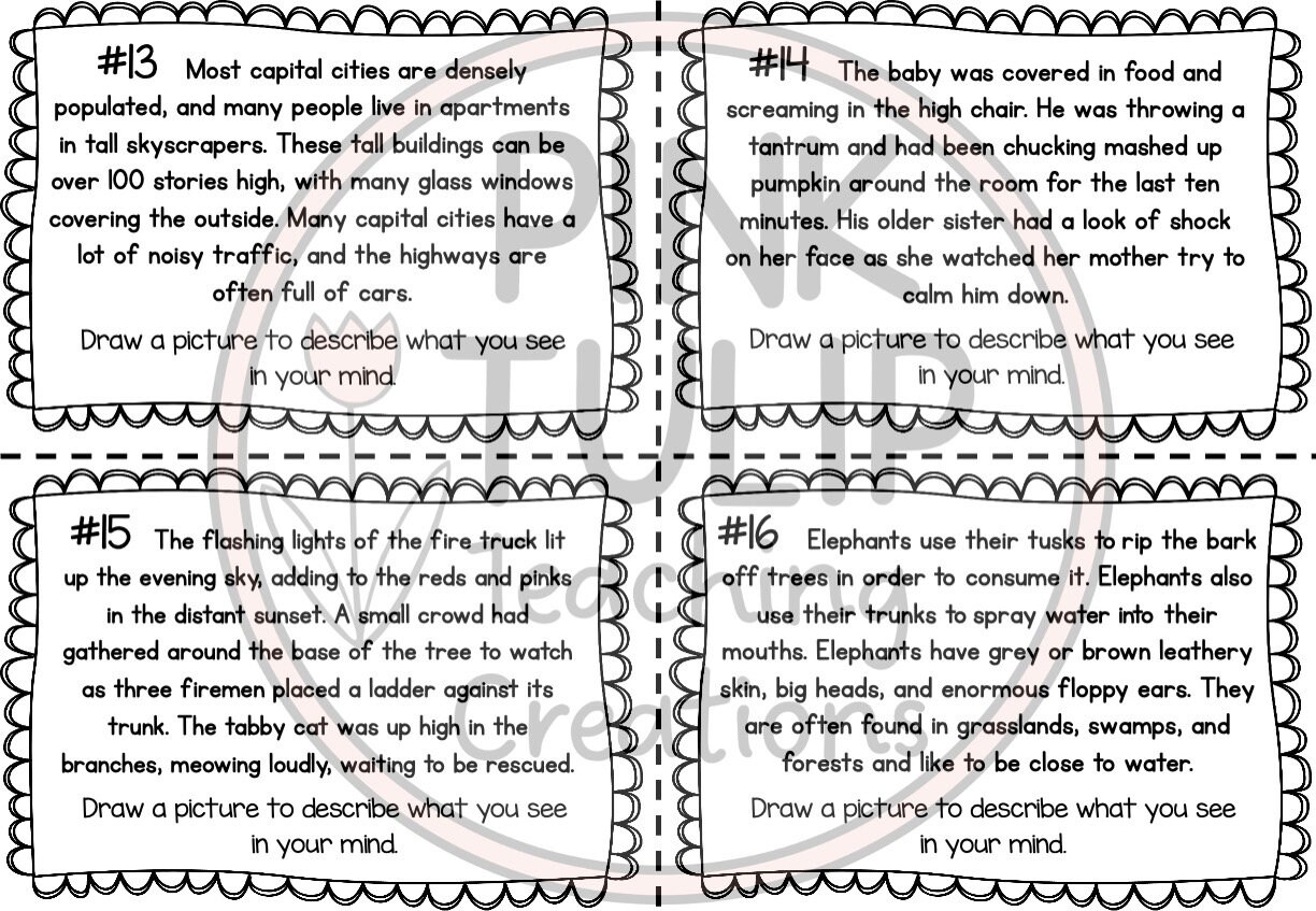 Visualizing visualising Task Cards - Etsy