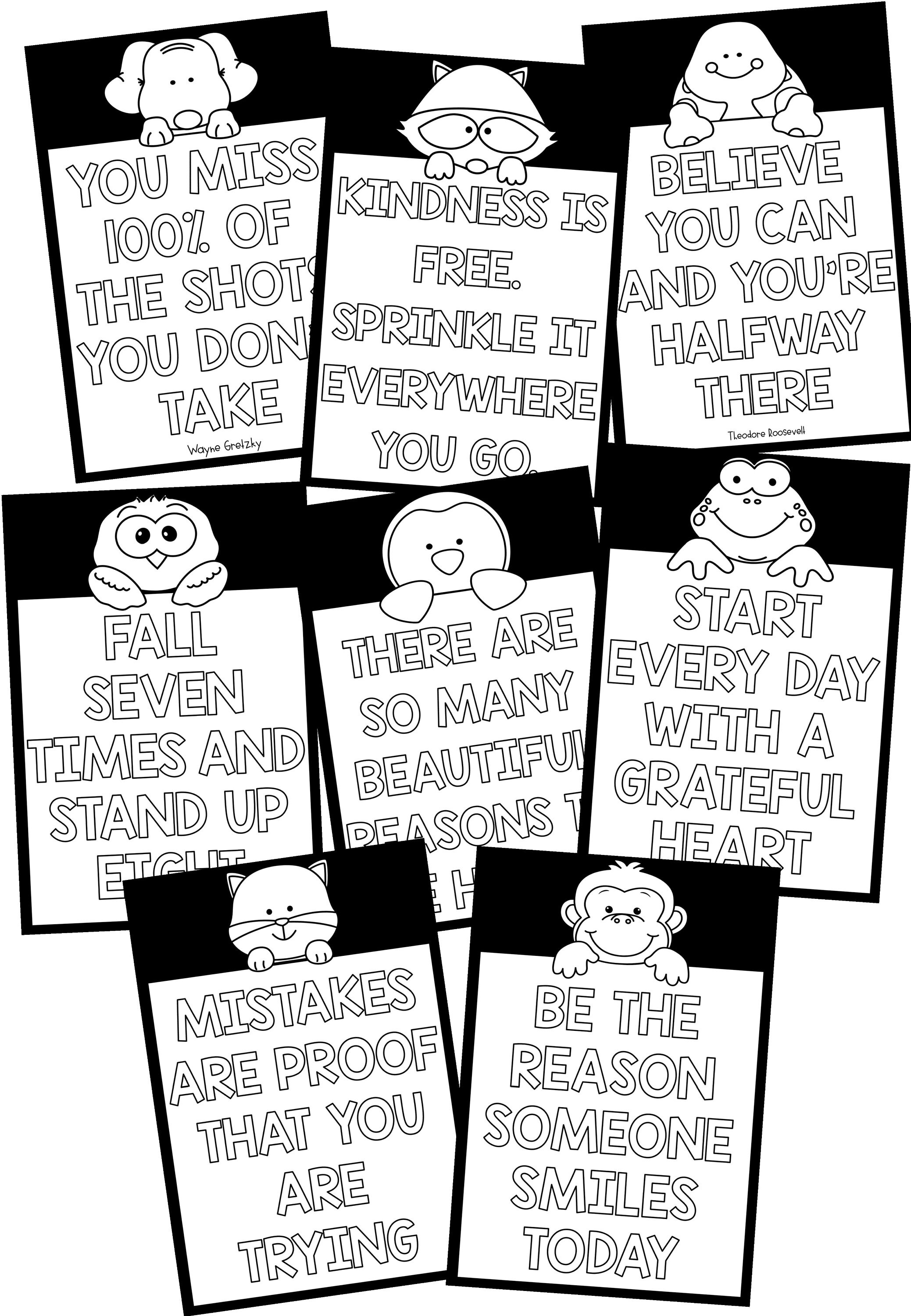 Inspirational Quotes Posters - Classroom Decor - Etsy