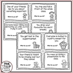 Resilience Scenarios - Task Cards for Role Play - Etsy