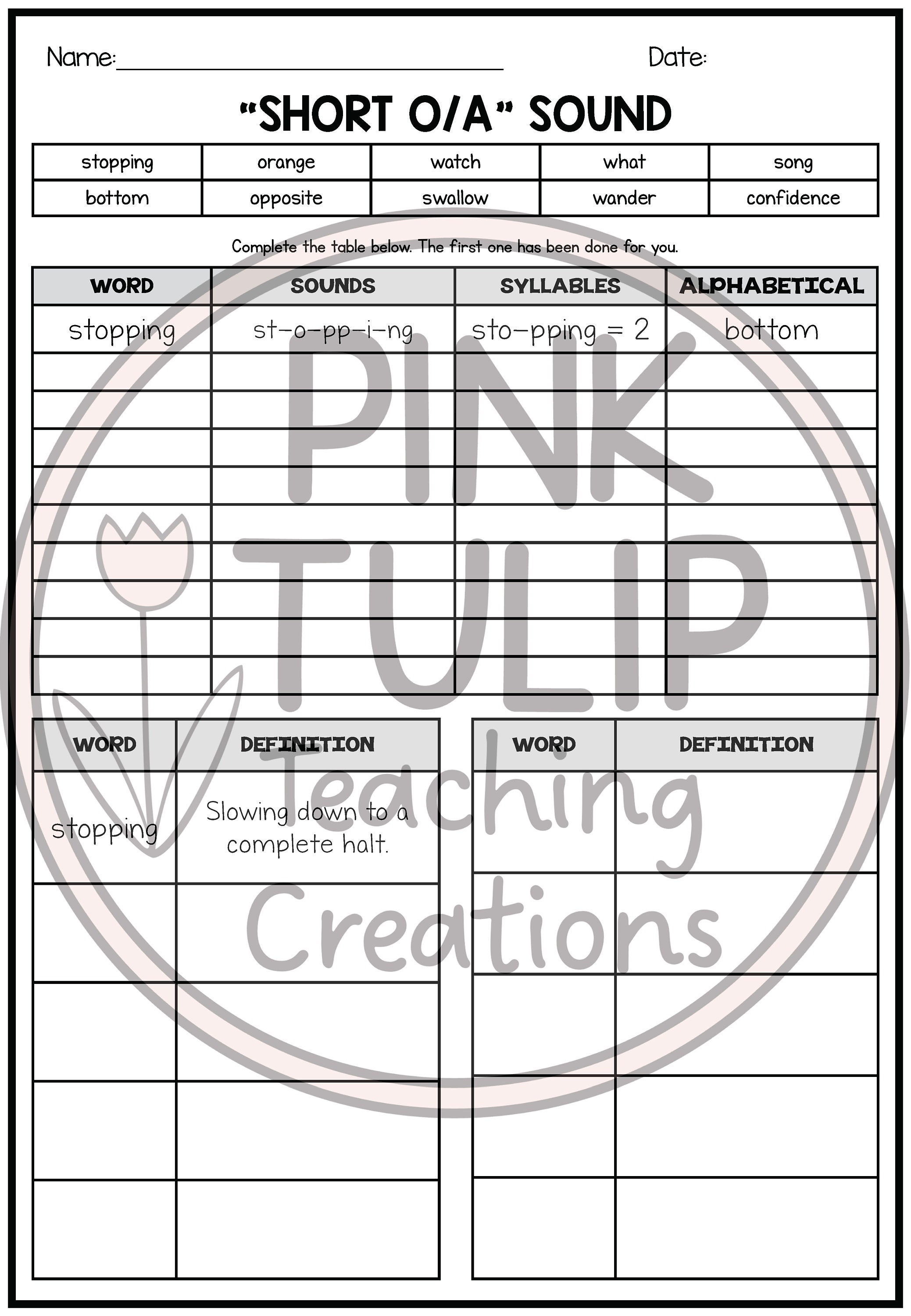 Year Long Spelling Workbook - Graphemes and Phonemes - Etsy