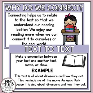 Making Connections (connecting) Reading Strategy Powerpoint - Guided ...