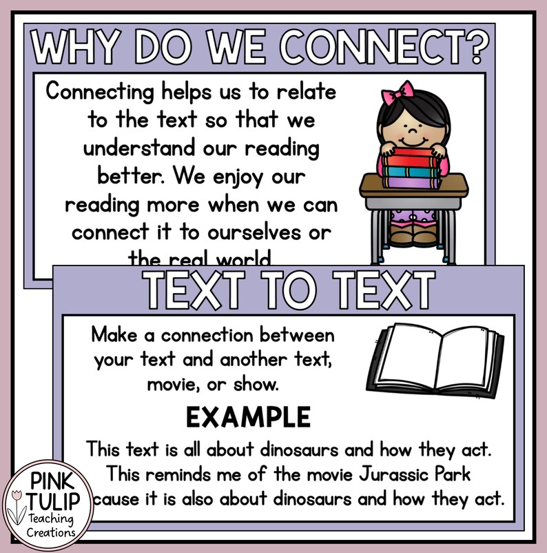 Making Connections (connecting) Reading Strategy Powerpoint - Guided ...