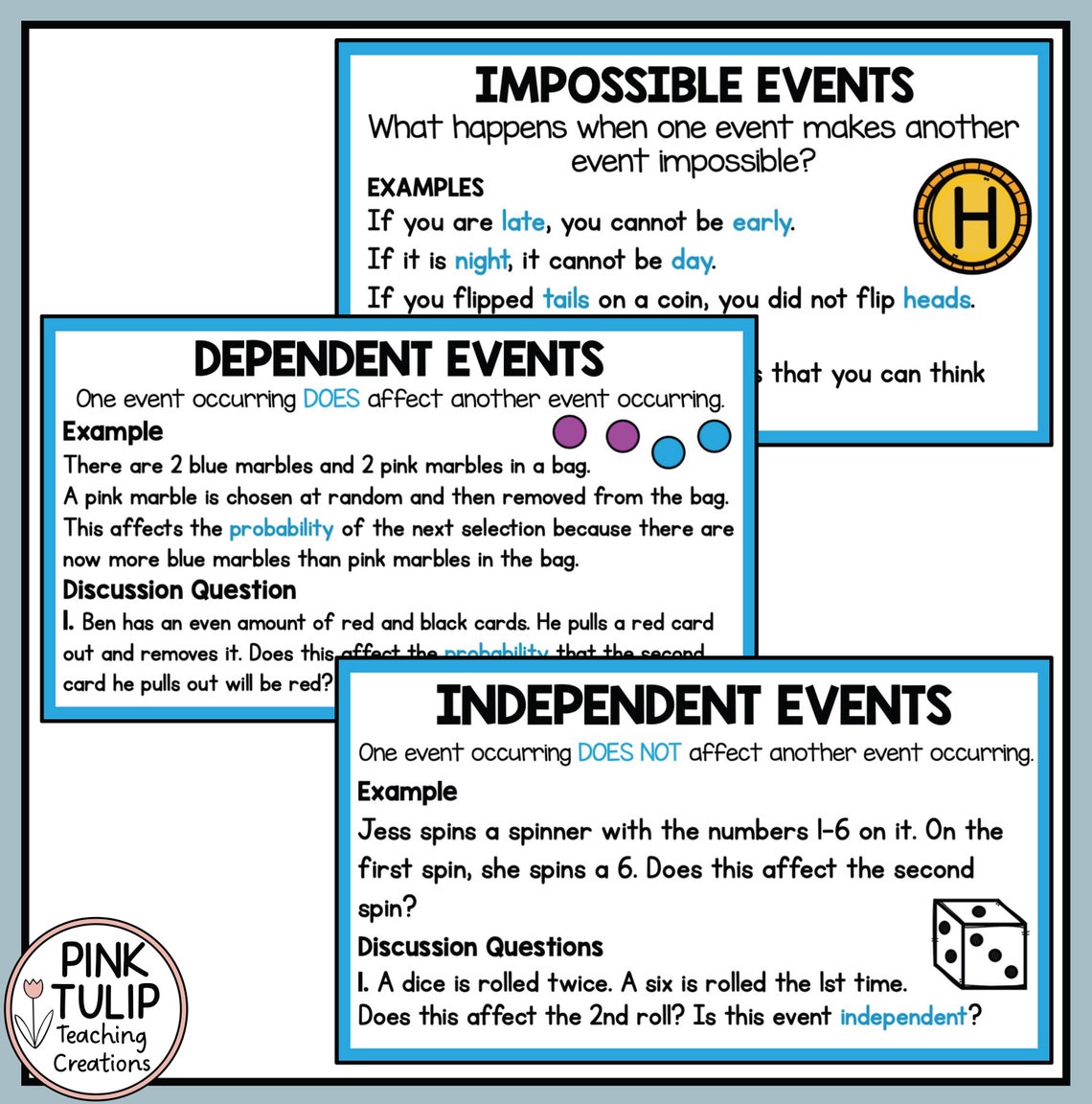 Chance and Probability - Teaching Powerpoint Presentation - Etsy