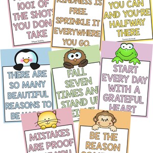 Inspirational Quotes Posters - Classroom Decor - Etsy