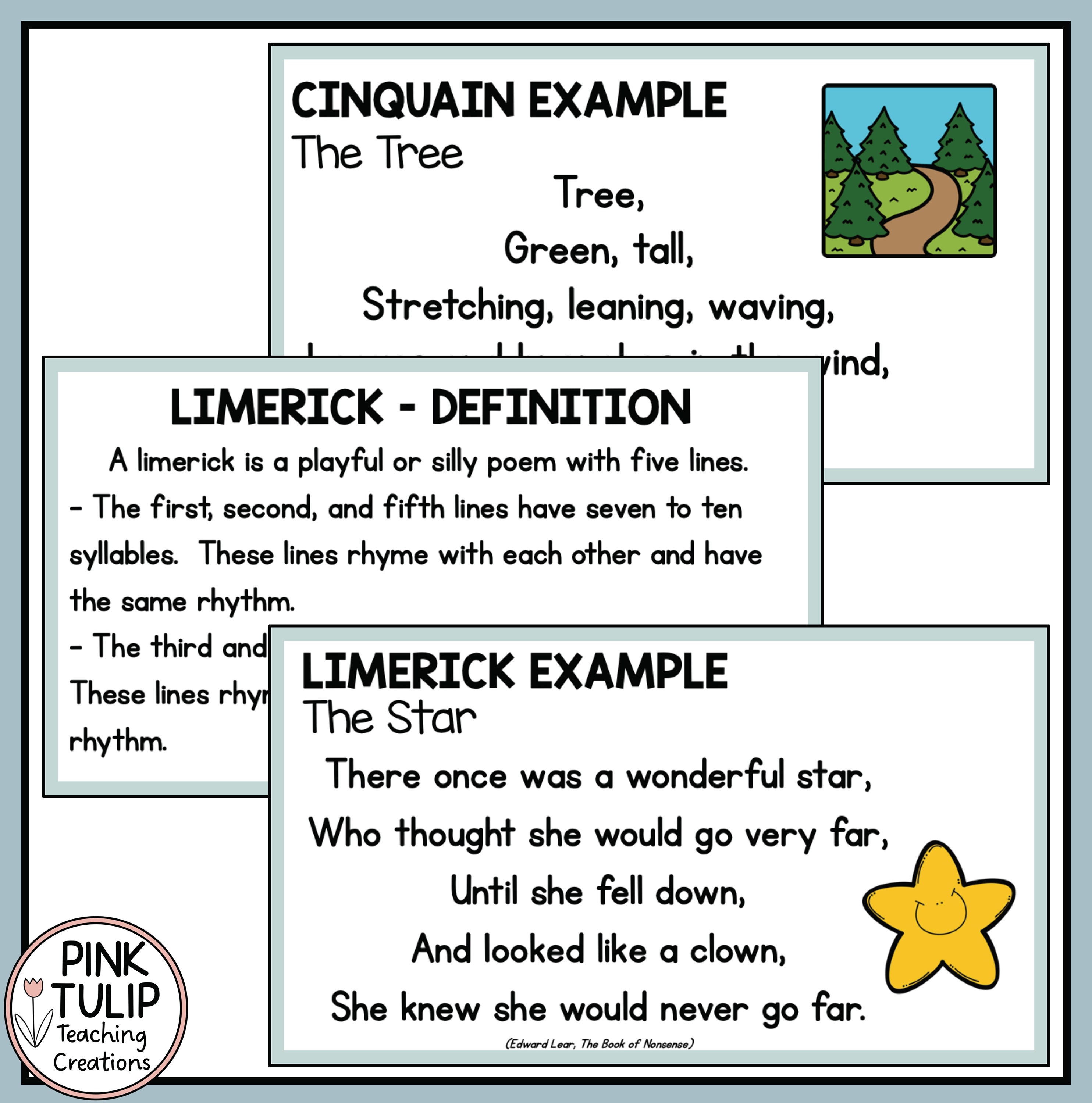 Poetry Text Reading Writing Powerpoint Presentation Guided Teaching - Etsy