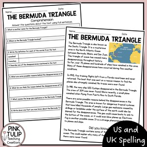 Information Text Examples - Ten Reading Samples With Comprehension - Etsy