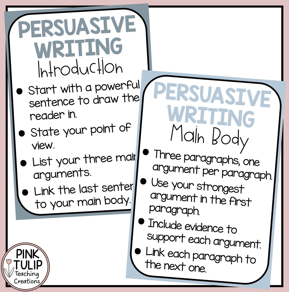Persuasive Writing Posters - Earth Tones Classroom Decor - Etsy