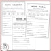 Parts of Speech - Fill the Blanks Worksheets - Etsy