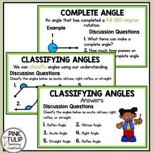 Comparing and Classifying Angles - Teaching Powerpoint Presentation - Etsy