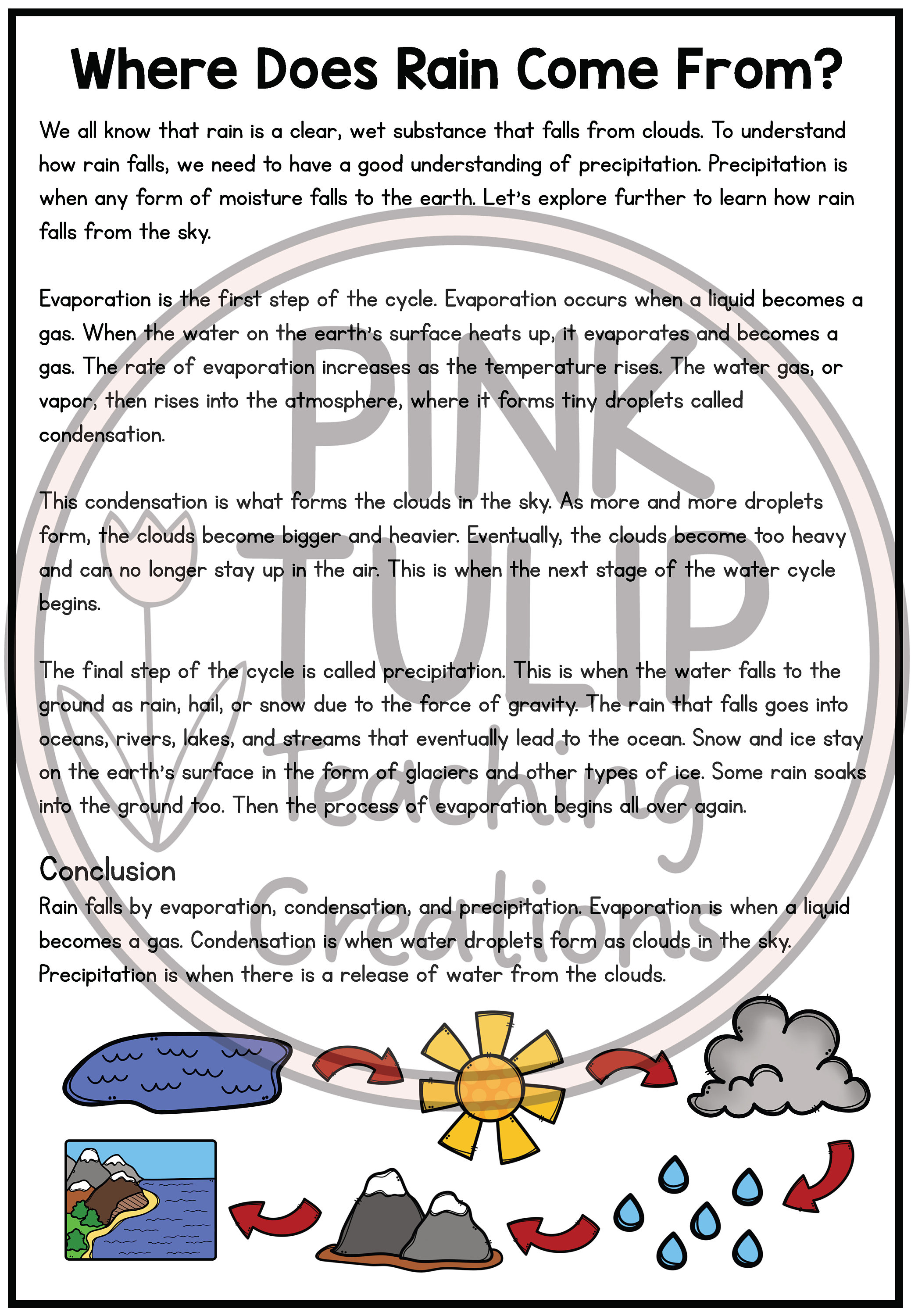 Explanation Text Examples Ten Reading Samples With Comprehension - Etsy