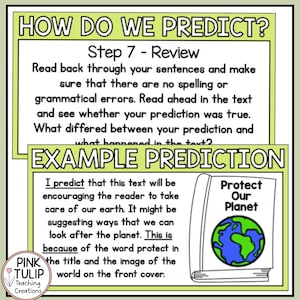 Making Predictions (predicting) Reading Strategy Powerpoint - Guided ...