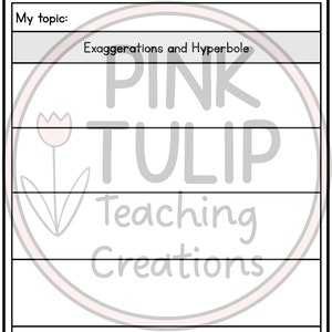 Exaggerations and Hyperbole - Persuasive Writing Worksheets - Etsy